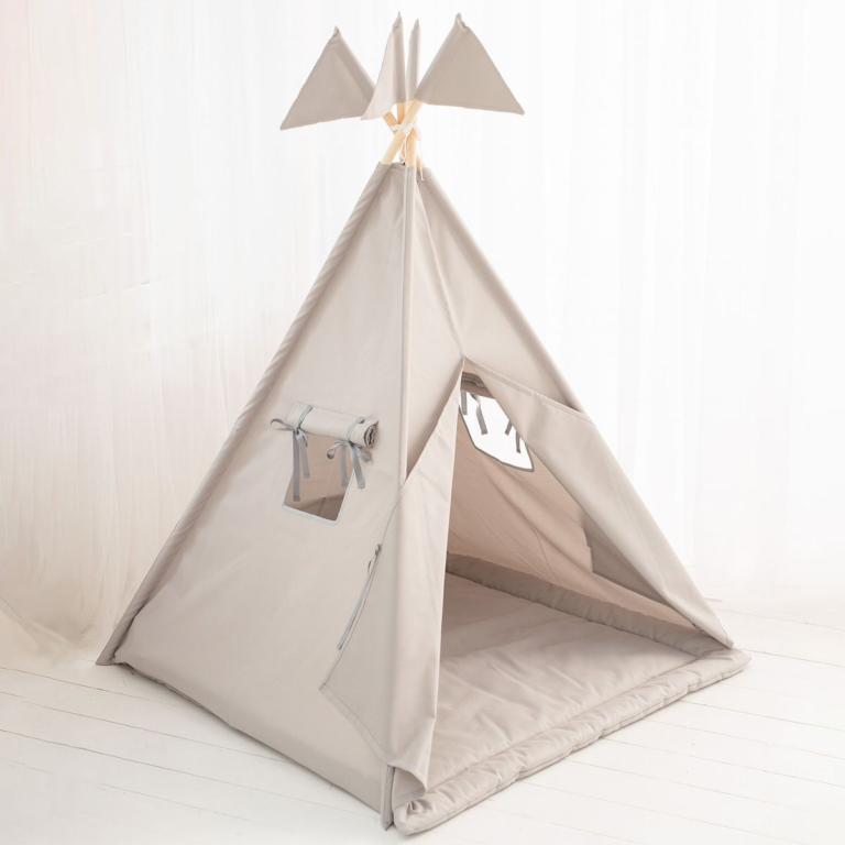 Water-resistant tipi tent, outdoor and indoor tipi Garden Sand ...